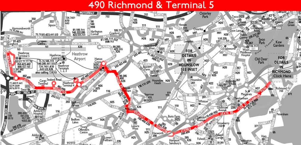 London Bus Route 490