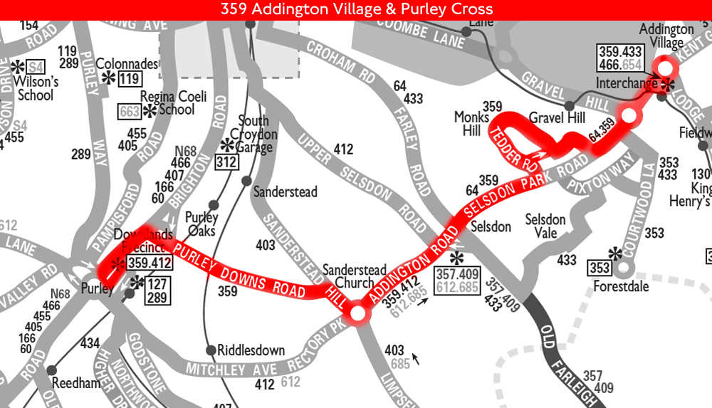 London Bus Route 359
