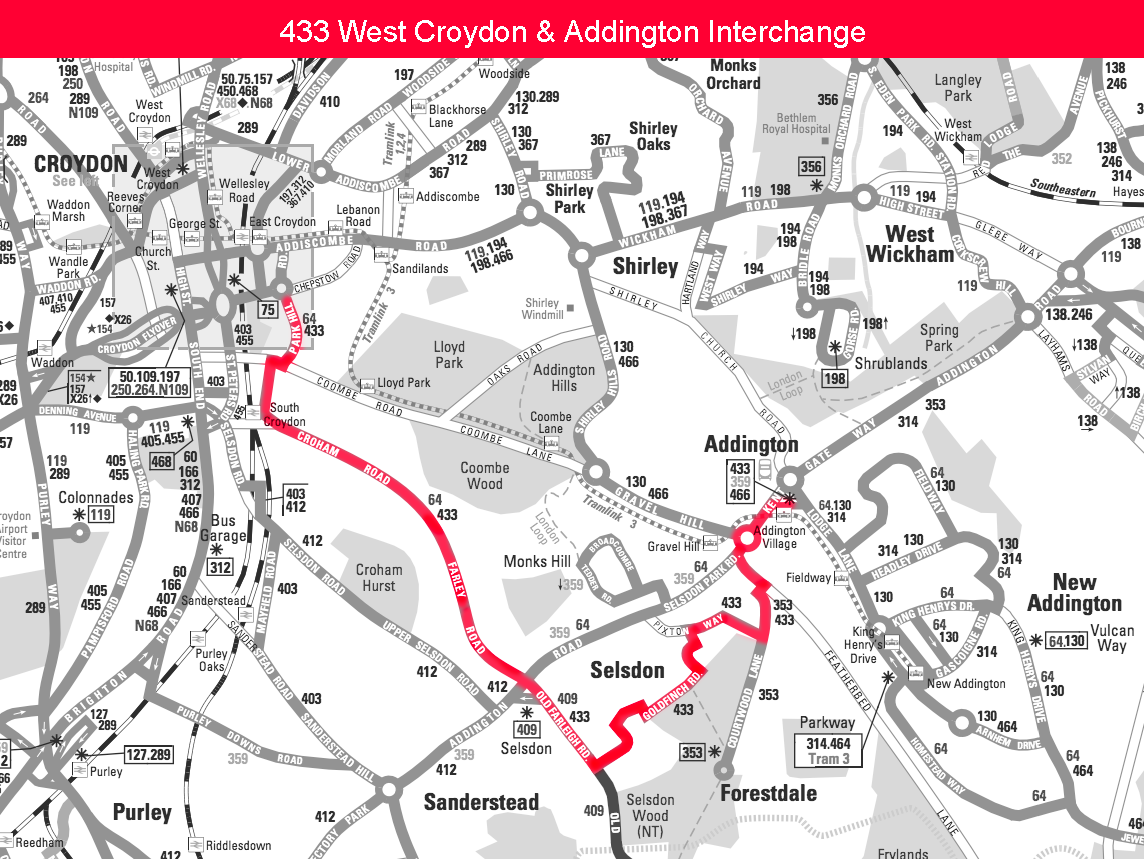 London Bus Route 433