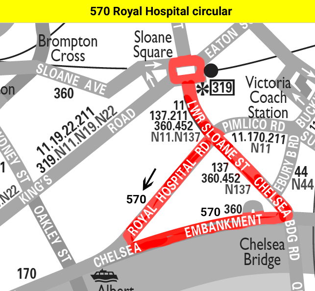 London Bus Route 570