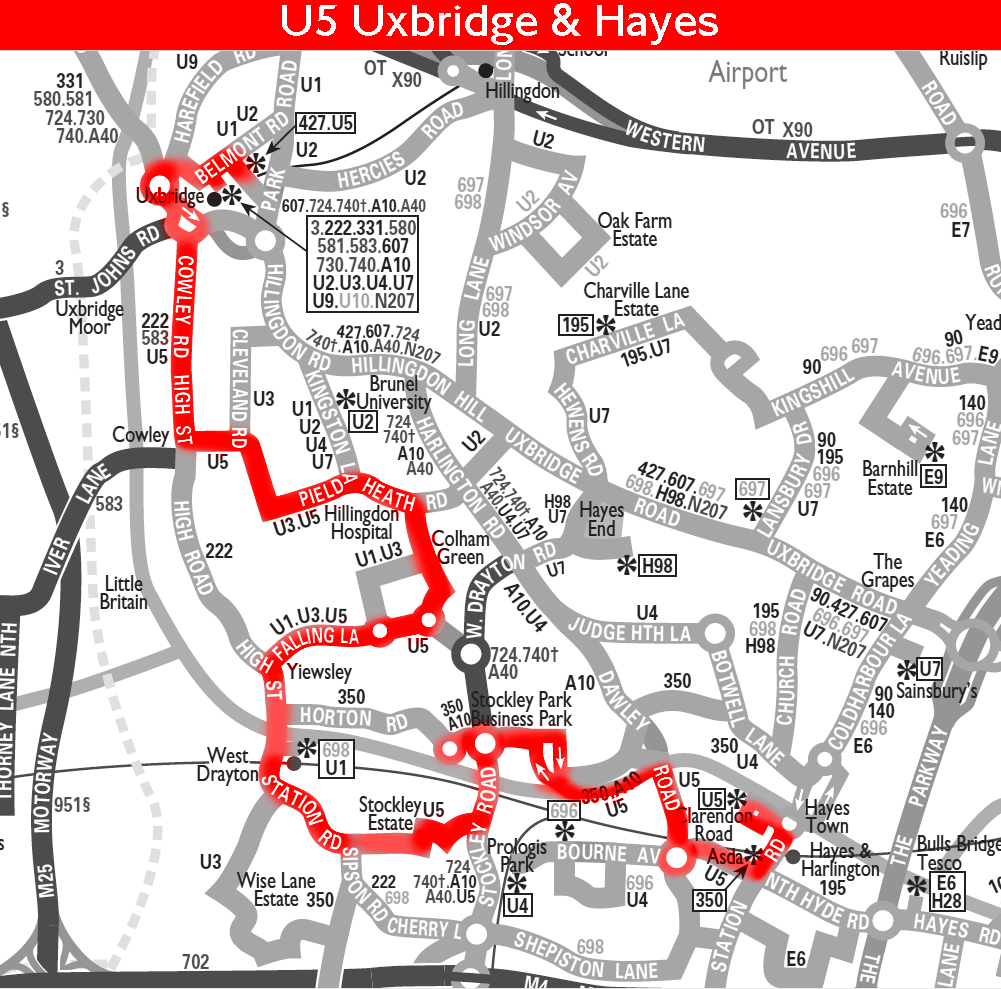 London Bus Route U5