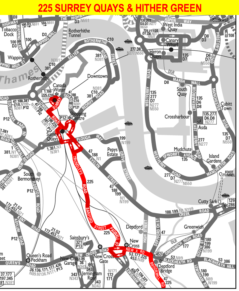 London Bus Route 225