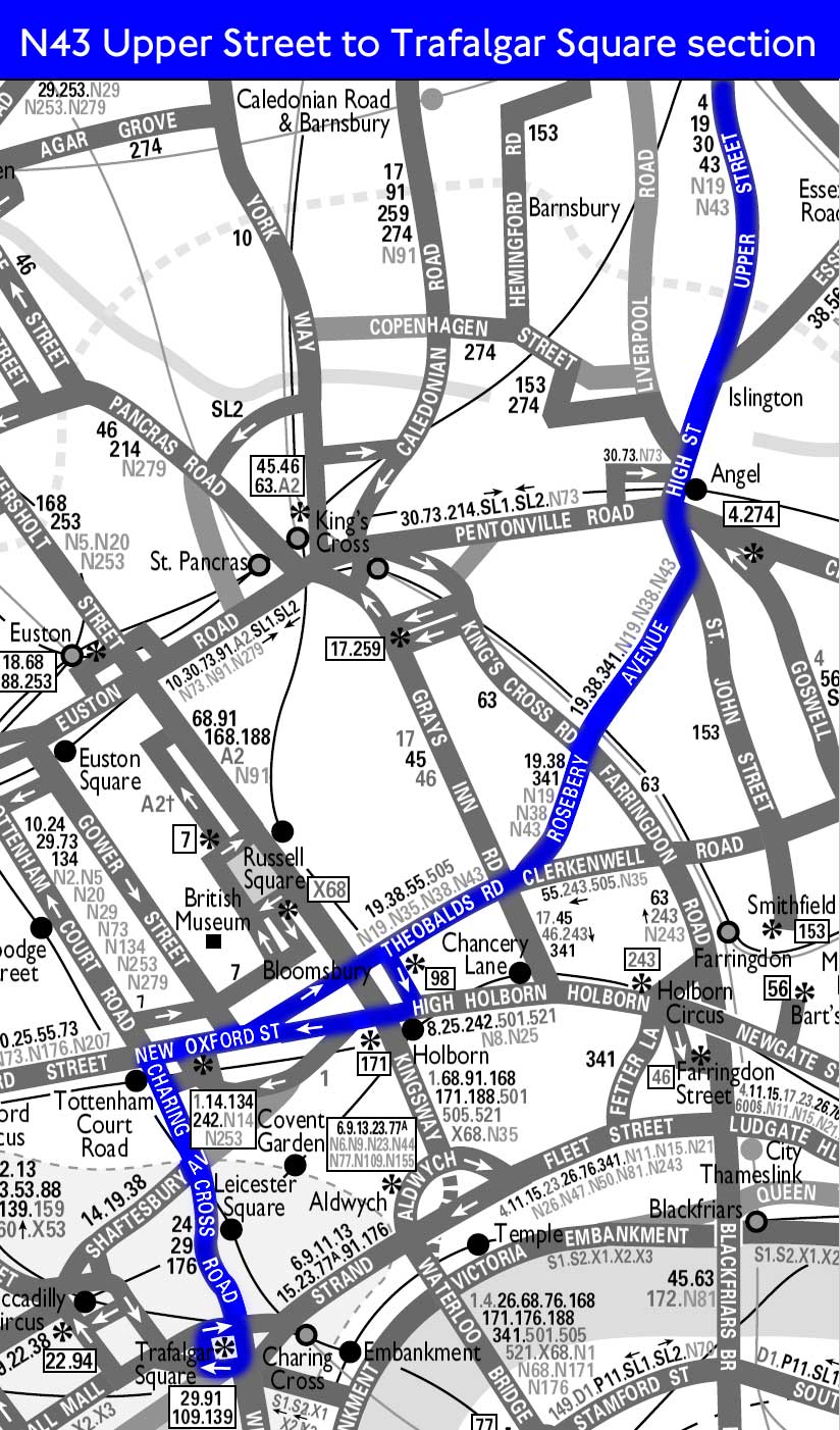 London Bus Route N43