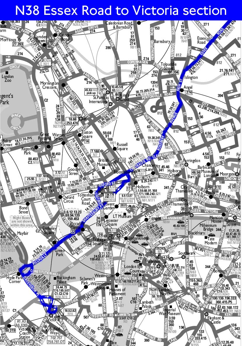 London Bus Route N38