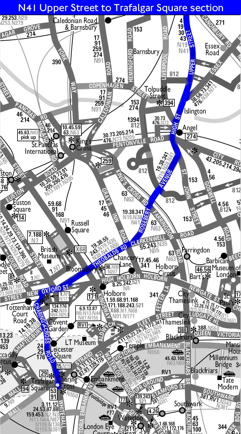 London Bus Route N41