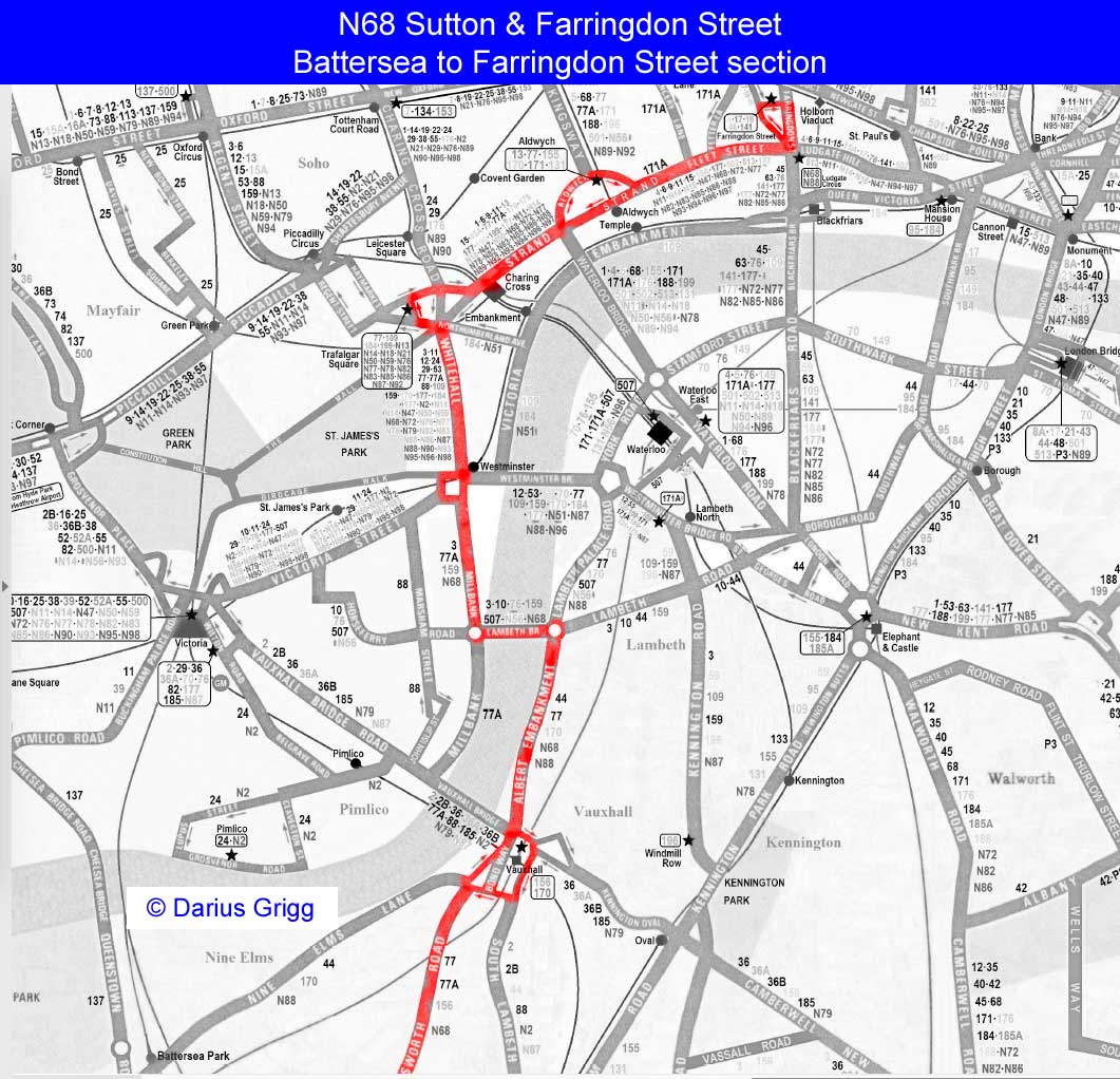 London Bus Route N68