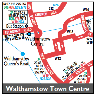 London Bus Route W19
