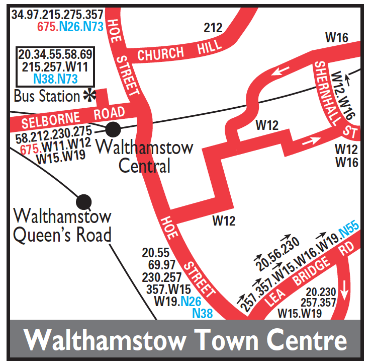 London Bus Route W19
