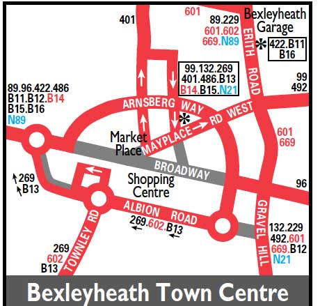 London Bus Route B12