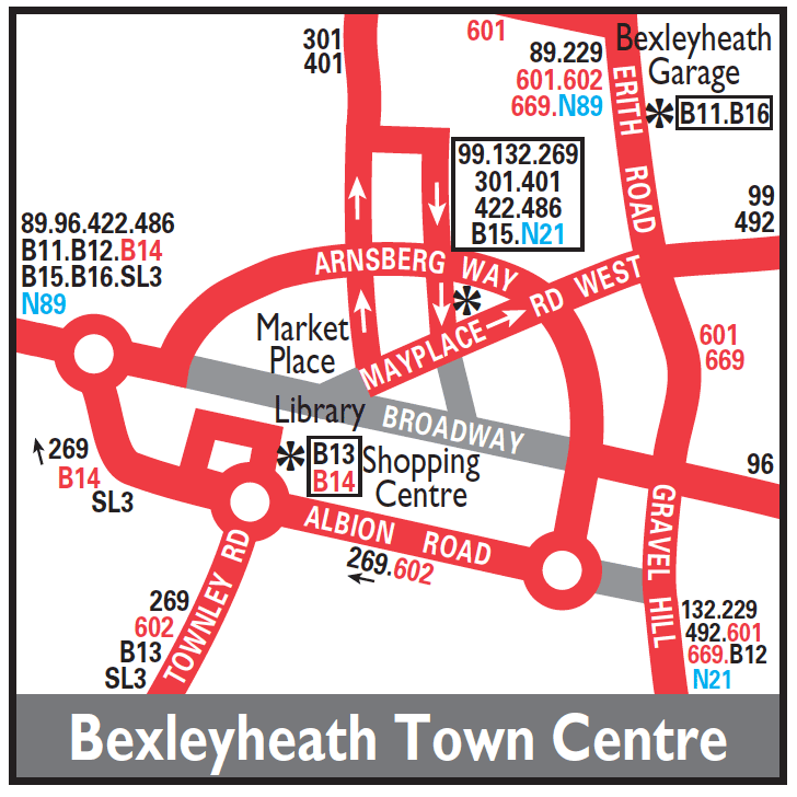 London Bus Route SL3