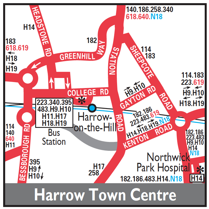 London Bus Route 483