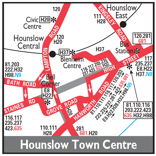 London Bus Route 423