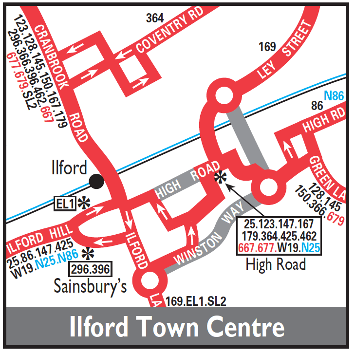 London Bus Route Superloop SL2