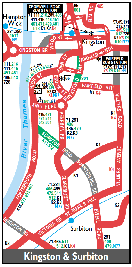 London Bus Route N77