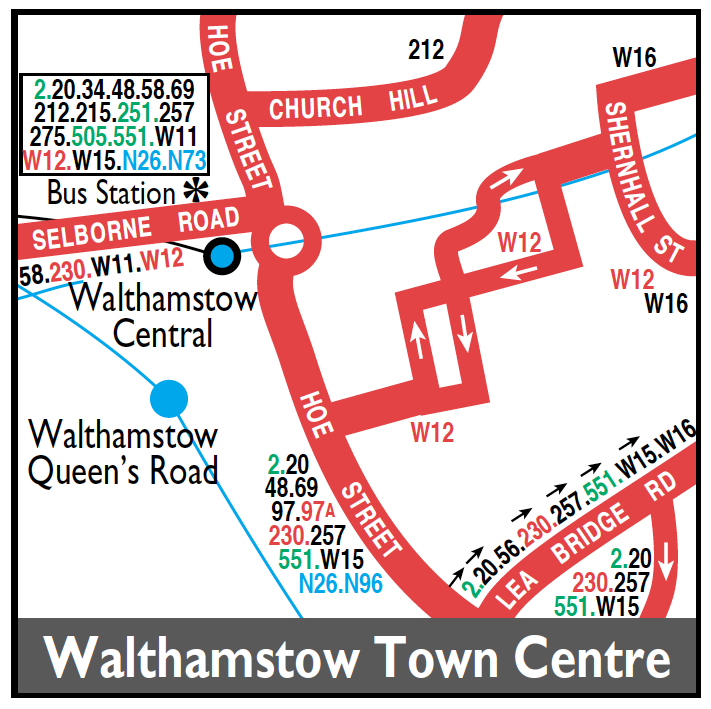 London Bus Route 97A