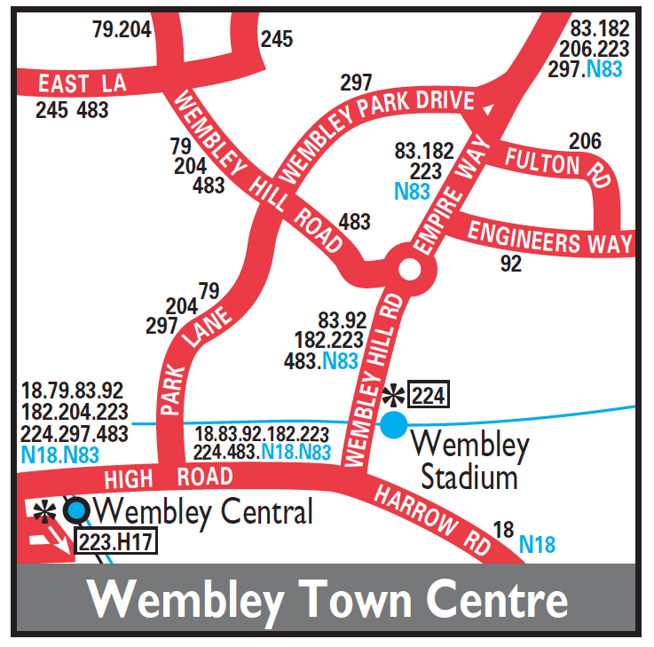 London Bus Route 483
