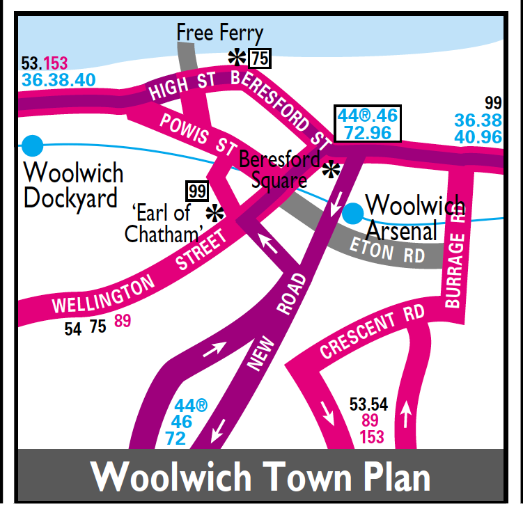 London Bus Route 54