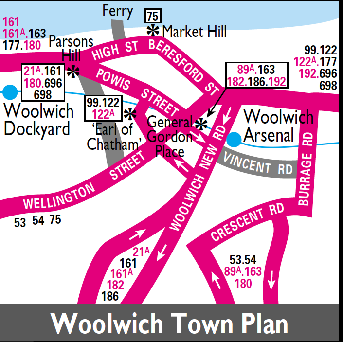 London Bus Route 161A