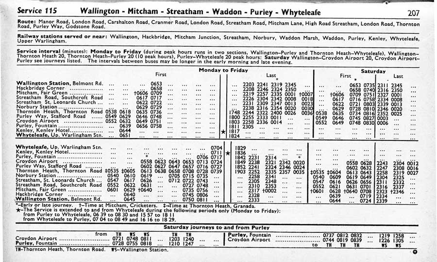 London Bus Route 151