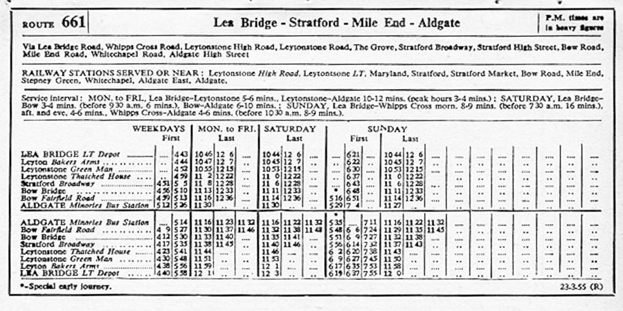 TrolleyBus Route 661